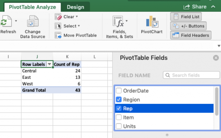 Create High Level Reports Using Excel Pivot Table to Show Trends and ...